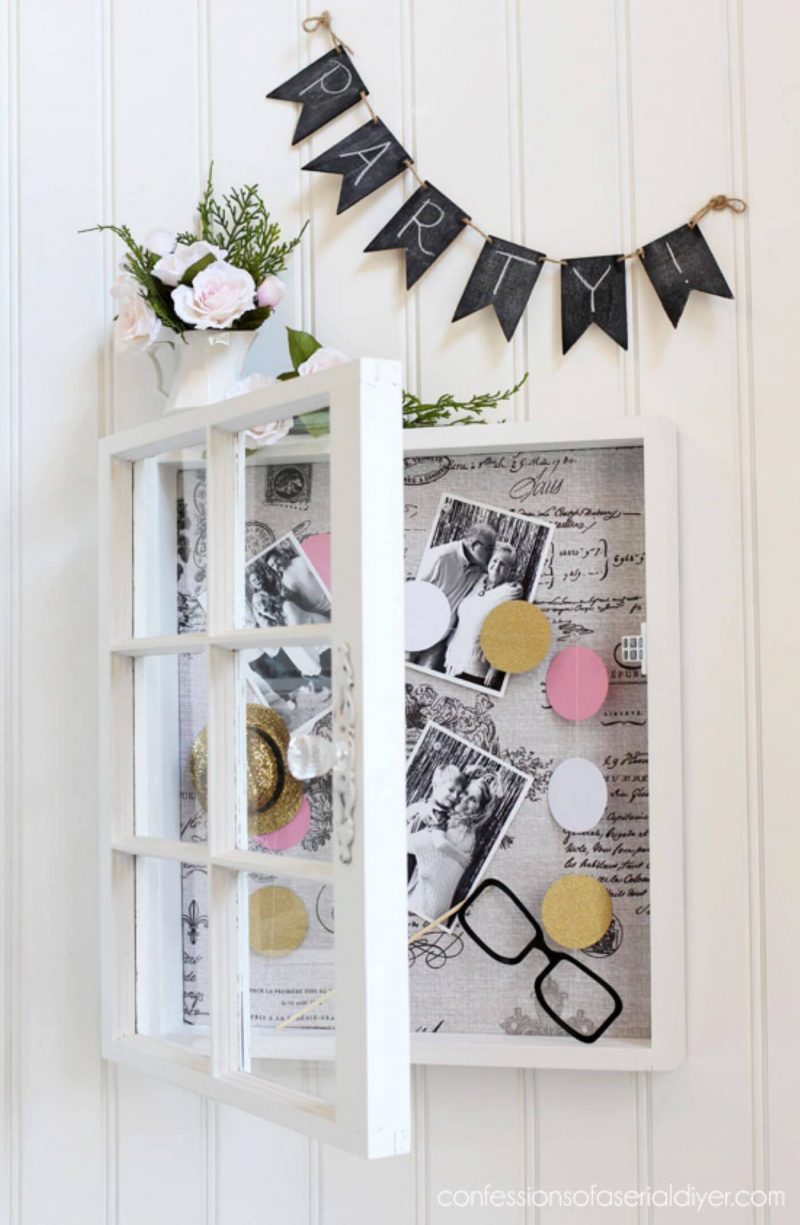Upcycle Old Window Frames – Flea Market Finds: Home and Garden ...