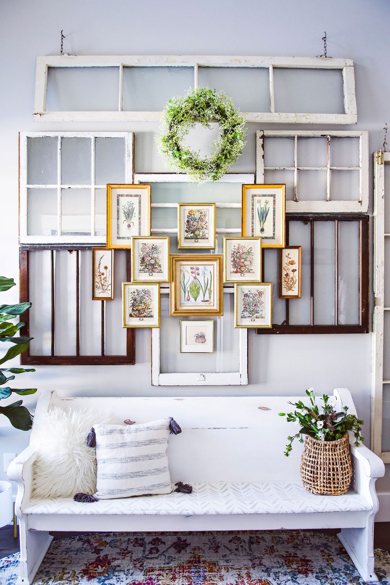 How to Design a Layered Window Wall – Flea Market Finds: Home and ...